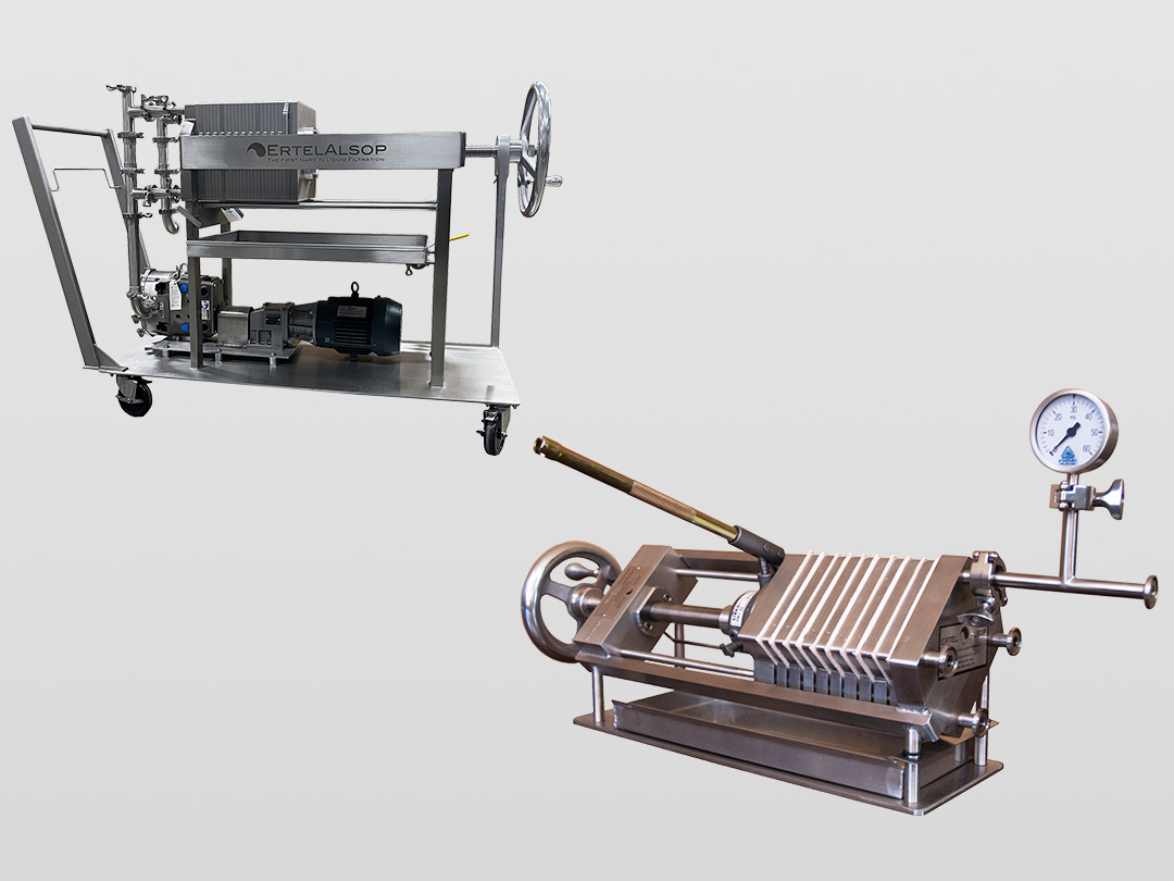 Filter Presses, laboratory and pilot plant scale | vipur